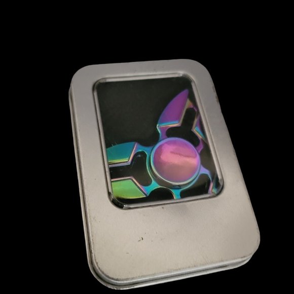 Accessories | Metal Heavy Fidget Spinner With Black Zipper Case | Poshmark